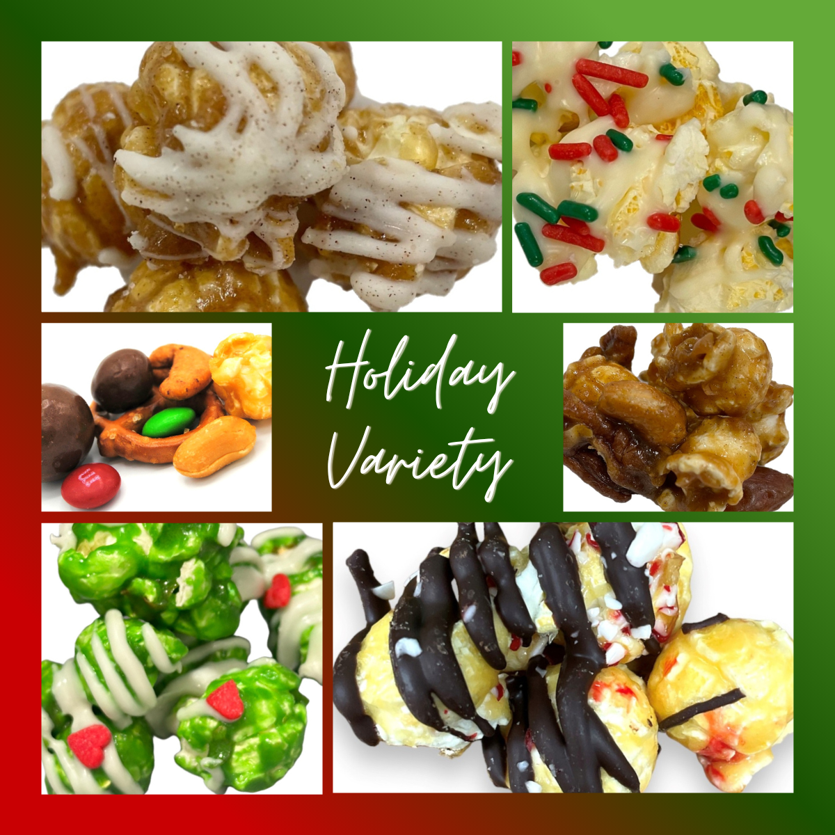 Christmas Popcorn Flight - 6 Holiday Flavors in a Gift Set – Bedford ...